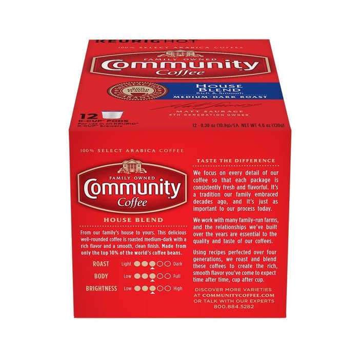 Community Coffee K-Cup Pods, Dark Roast, 12 Count (Pack of 3) N36 free ...