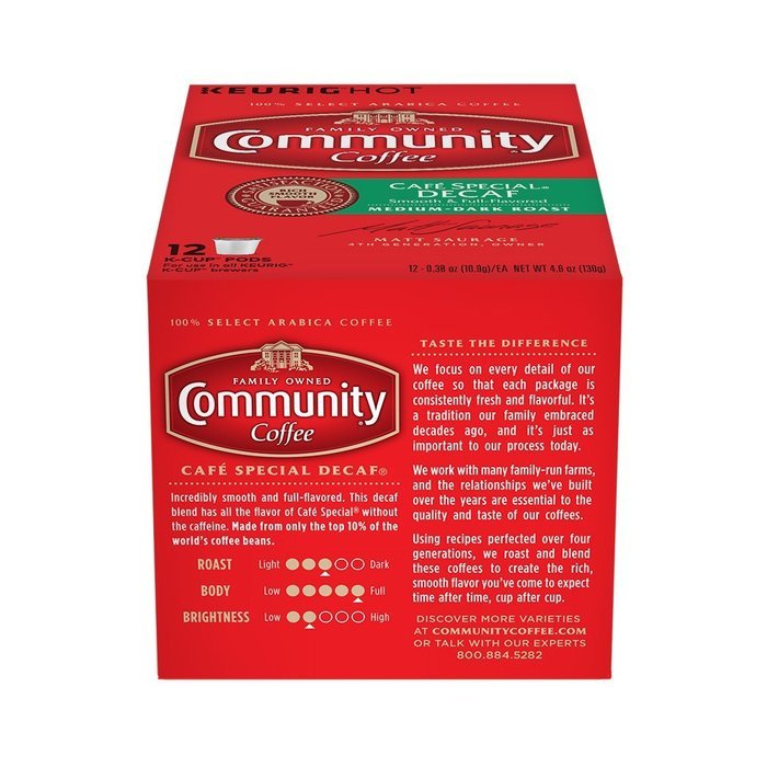 Community Coffee K-Cup Pods, Dark Roast, 12 Count (Pack of 3) N51 free ...