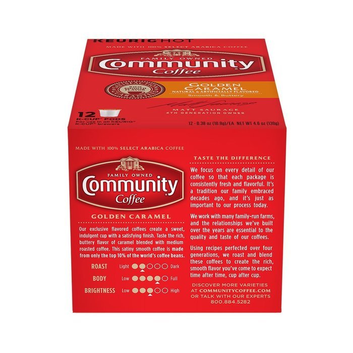 Community Coffee K-Cup Pods, Dark Roast, 12 Count (Pack of 3) N55 free ...