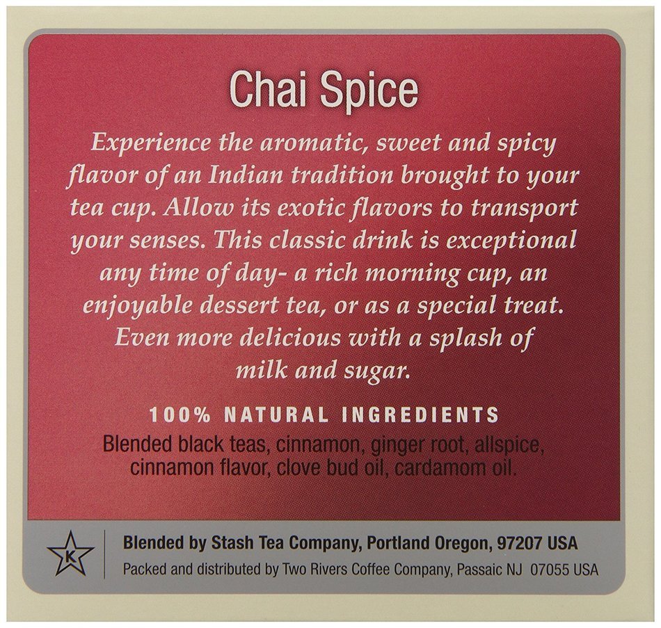 Stash Tea Mango Passionfruit Single-Cup Tea for Keurig K-Cup Brewers ...