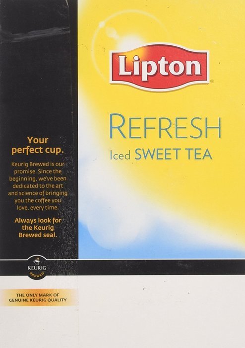 Lipton Refresh Iced Sweet Tea K-Cup Portion Pack for Keurig Brewers, 88 ...