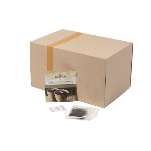Organic Spring Jasmine -Mighty Leaf (100 Foil Wrapped Tea Pouches) free ...