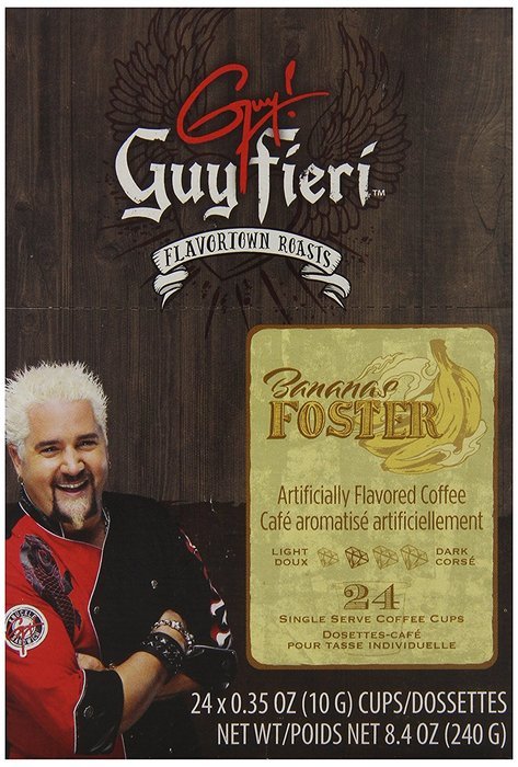 Guy Fieri Flavortown Roasts Coffee, Bananas Foster, 24 Count N5 free ...