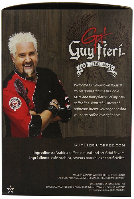 Guy Fieri Flavortown Roasts Coffee, Bananas Foster, 24 Count N11 free ...