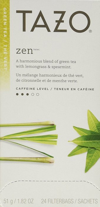 Tazo Zen Filter Bag Tea, 24-Count Packages (Pack of 6) N8 free image ...