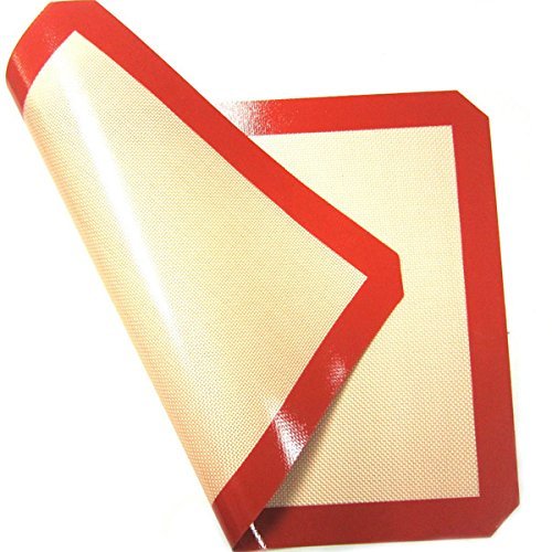 "40x30cm Silicone Baking Mat Fiberglass Non-stick Baking Cake Cookie ...