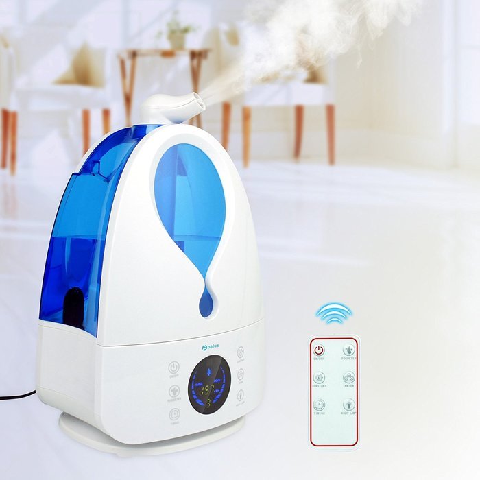 Apalus Ultrasonic Cool Mist Humidifier 1-Gallon Water Tank with ...