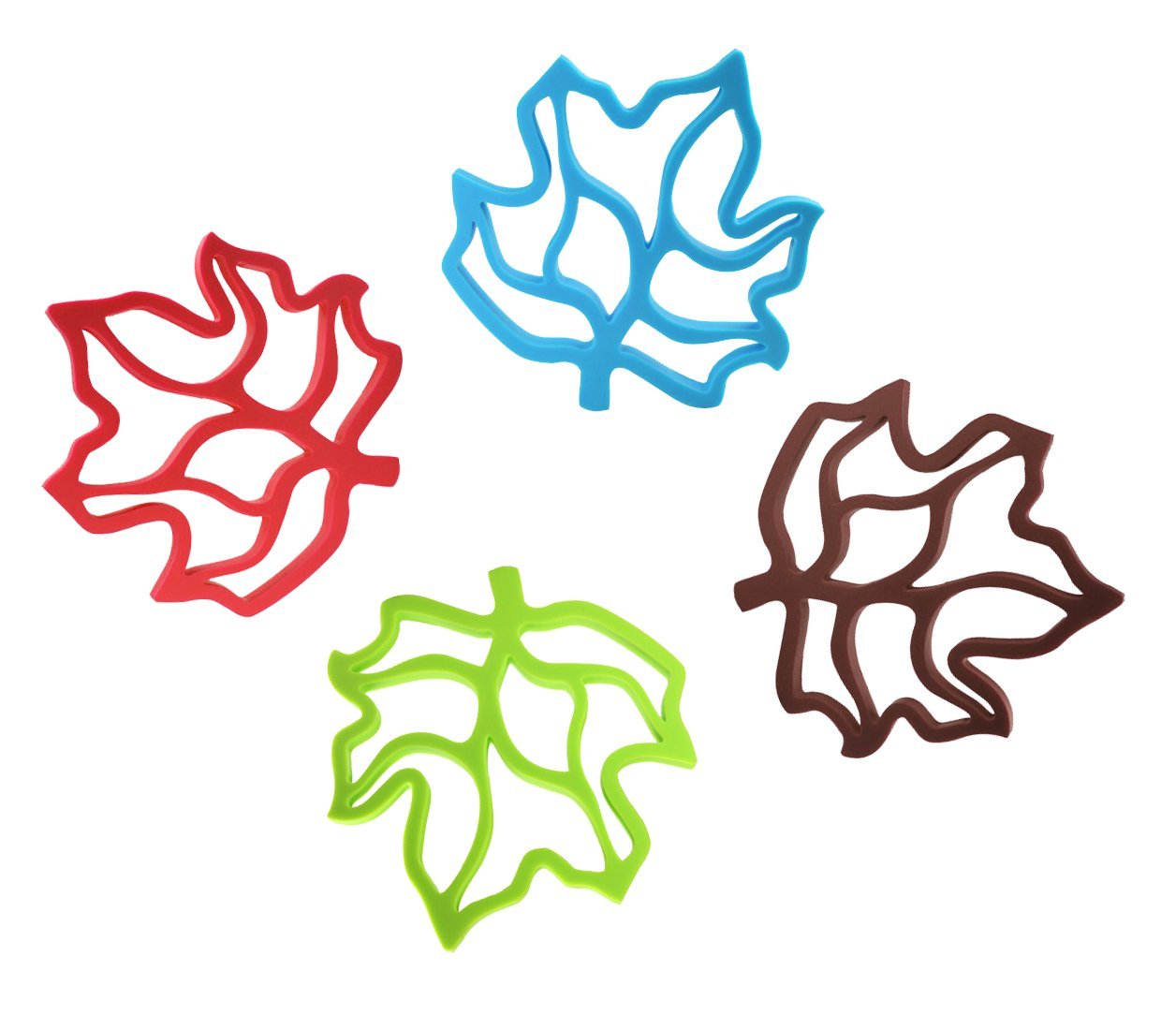 Kingree Silicone Kitchen Utensil Set, Stainless Steel Large Cooking ...