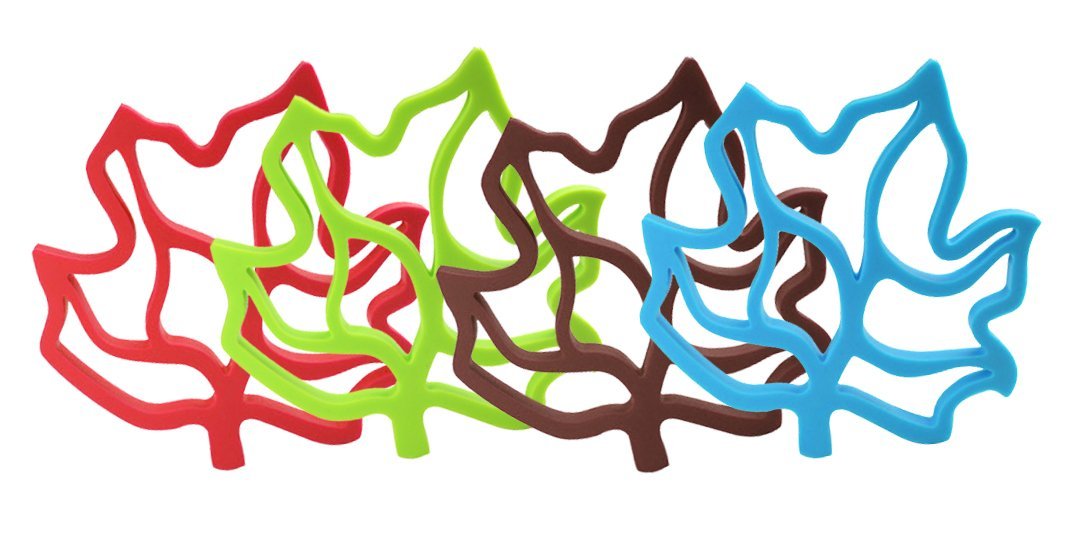 Kingree Silicone Kitchen Utensil Set, Stainless Steel Large Cooking ...