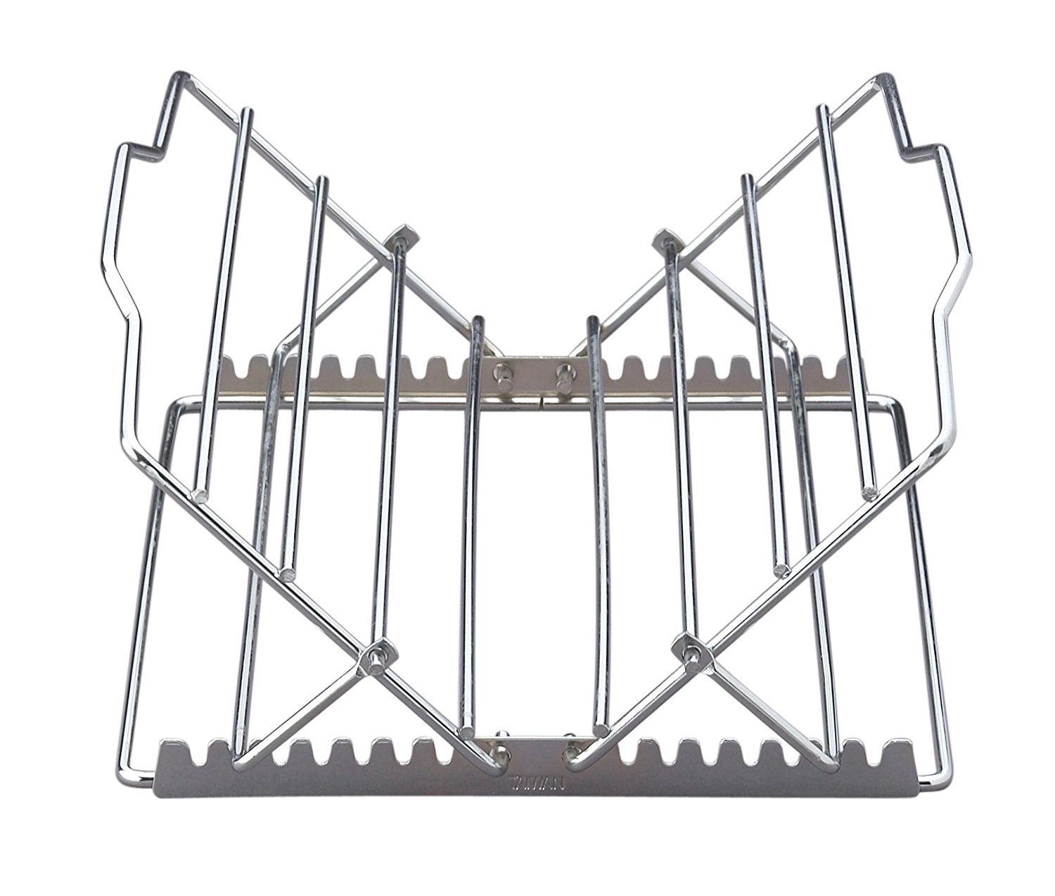 HIC Adjustable Wire Roasting Baking Broiling Rack, Nonstick, 10-Inches ...