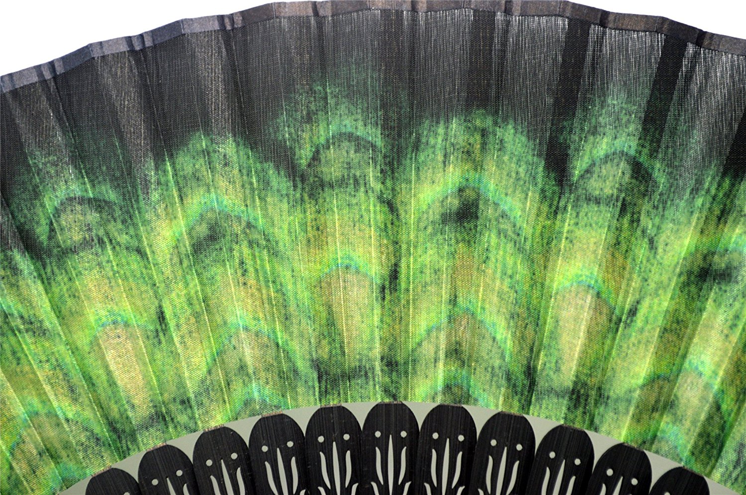 TANG DYNASTY(TM) High Quality Japanese Silks Hand Fan With Peacock ...