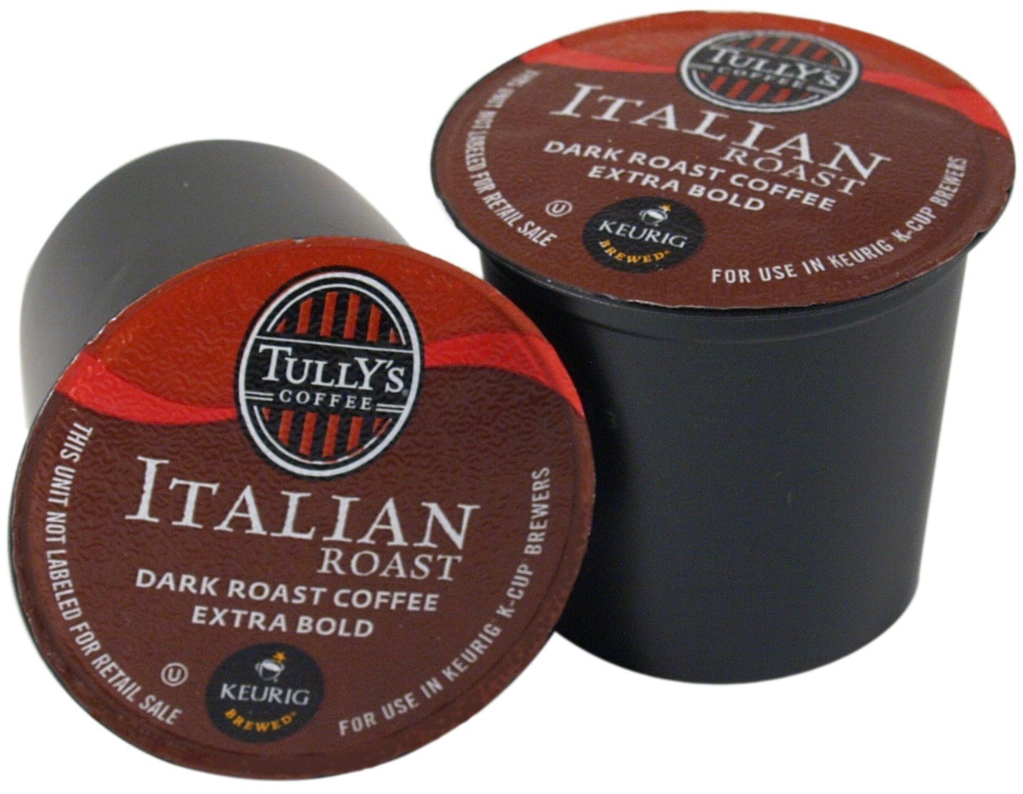 Tully's Coffee Italian Roast Coffee Keurig K-Cups, 24 Count (Pack of 3 ...