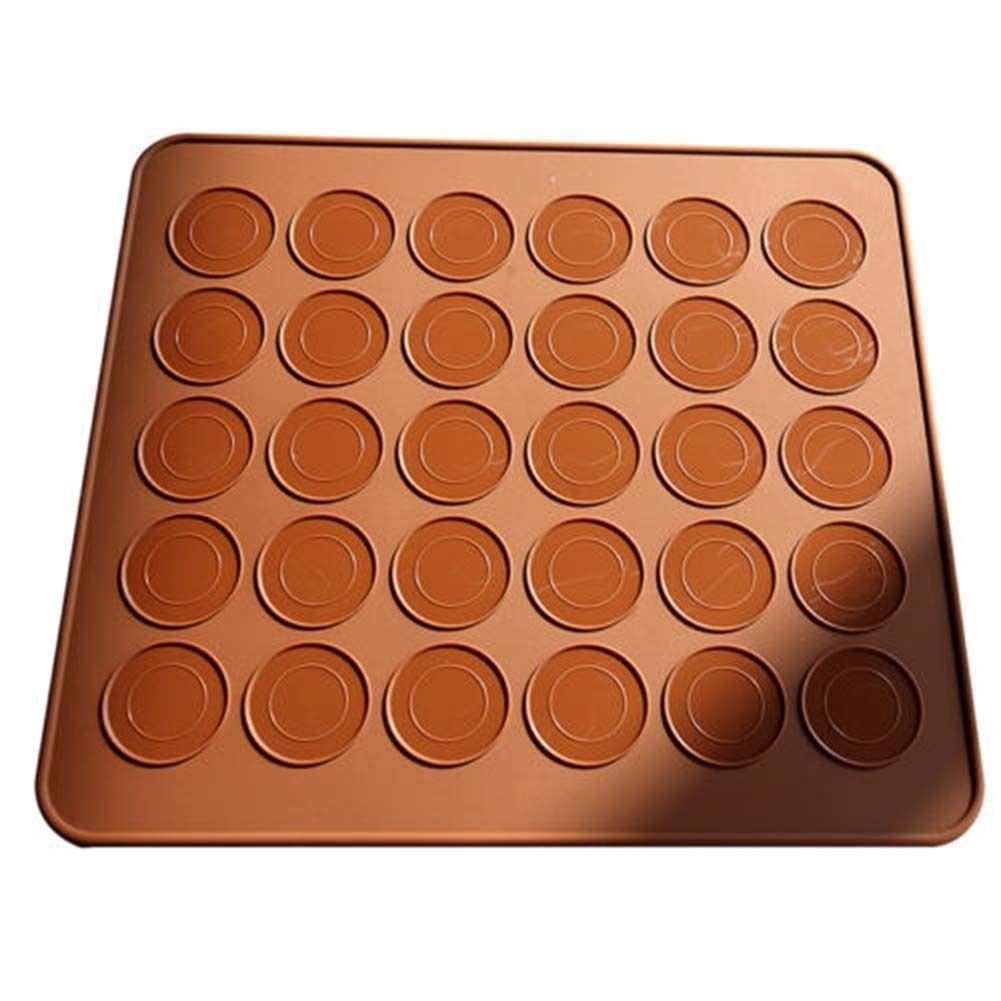 Silicone Pastry Muffin Cake Macaron Oven Baking Mould Mold Sheet Mat ...