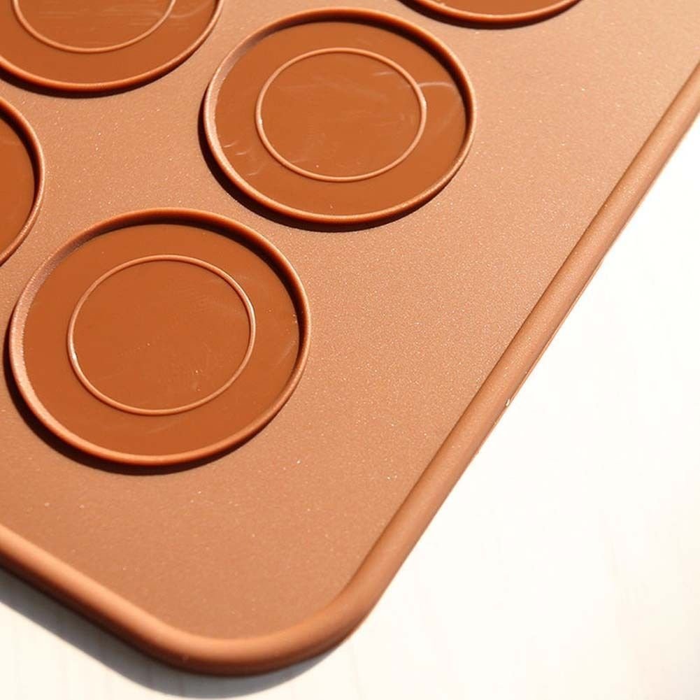 Silicone Pastry Muffin Cake Macaron Oven Baking Mould Mold Sheet Mat ...