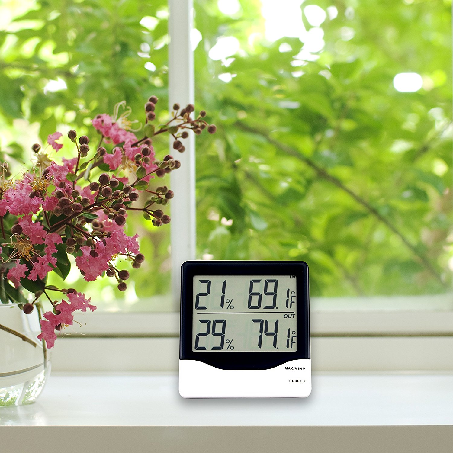 La Crosse Technology 30.5013 Digital Thermo-Hygrometer with Wired probe ...