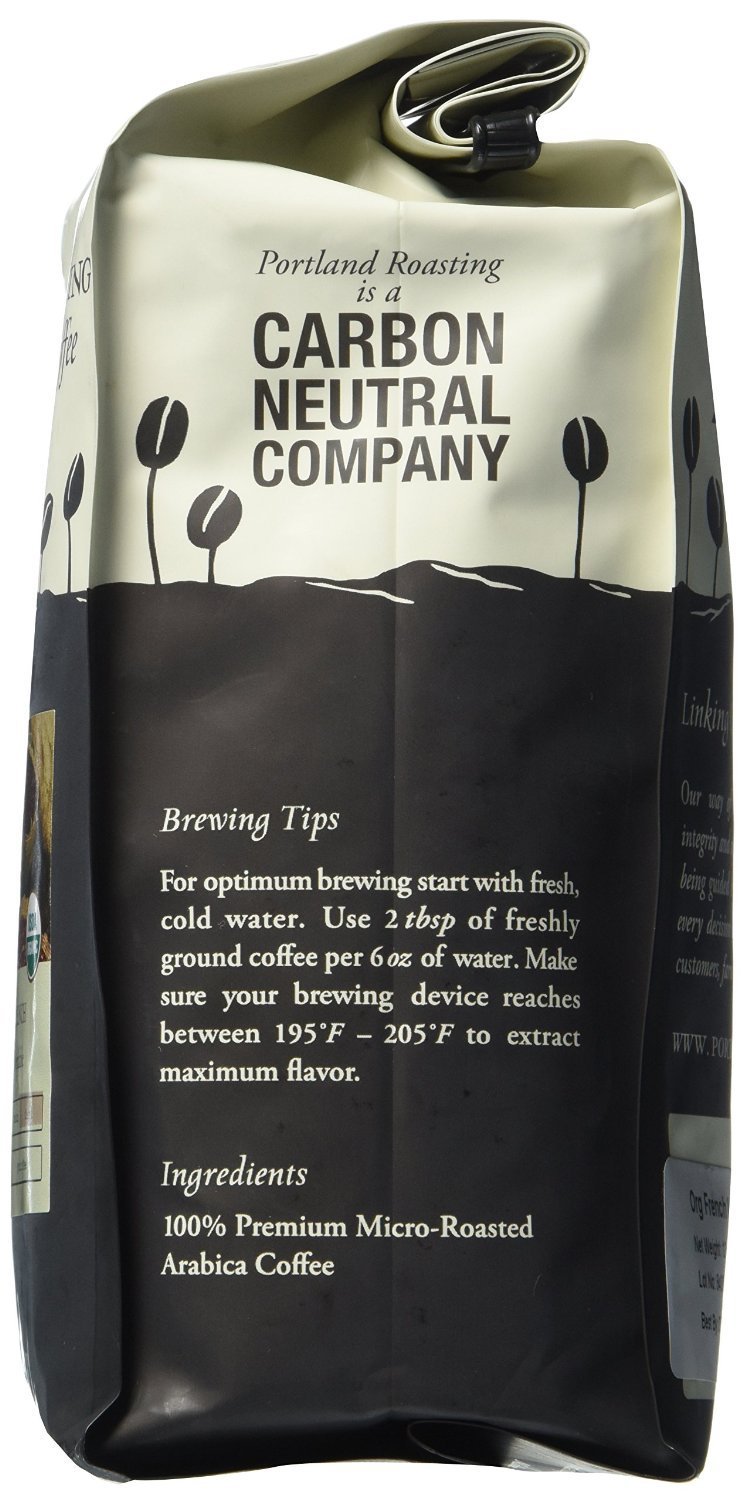 Organic Coffee Beans by Portland Roasting Company, French Roast Blend ...