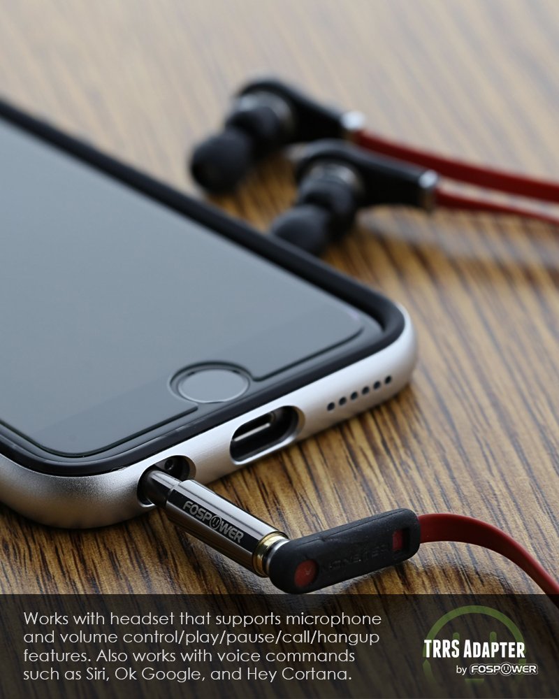 FosPower (1 Pack) 3.5mm Male to Female Auxiliary Stereo Audio Headphone ...