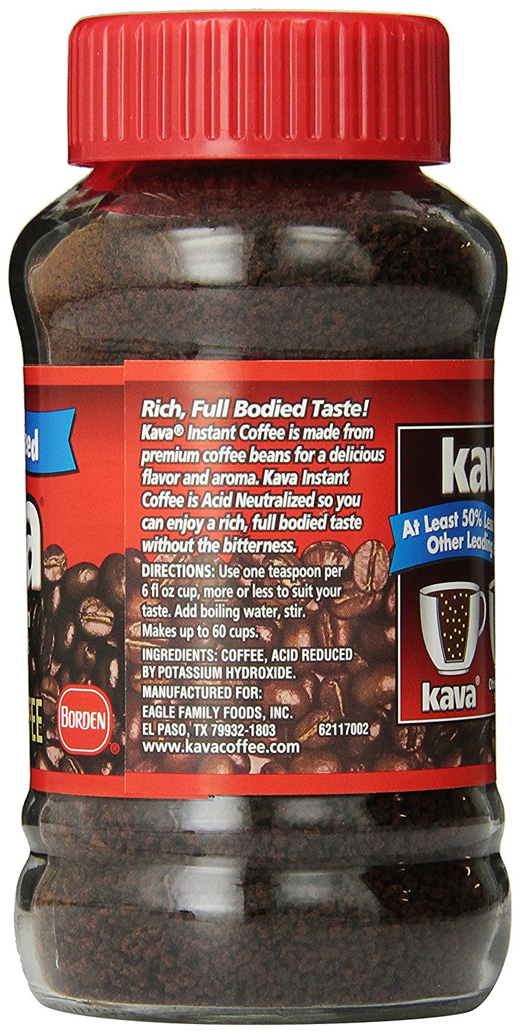 Kava Instant Coffee, 4 Ounce Glass Jar N2 free image download