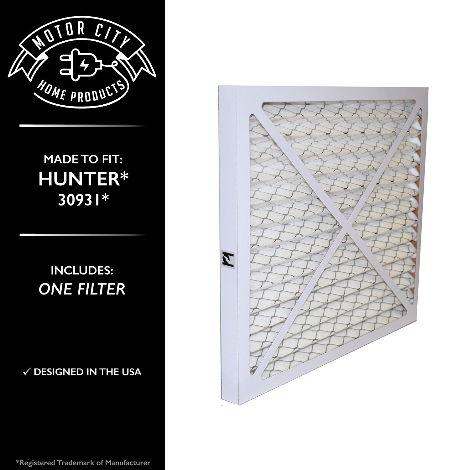 Hunter 30931 Compatible Air Purifier Filter, Motor City Home Products ...