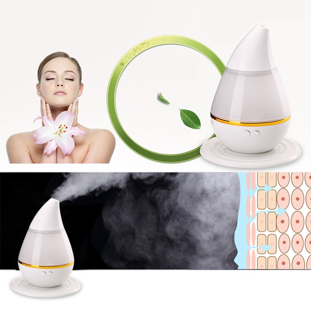 Cool Mist Humidifer,WILLON 250mL Aromatherapy Water-soluble Essential ...