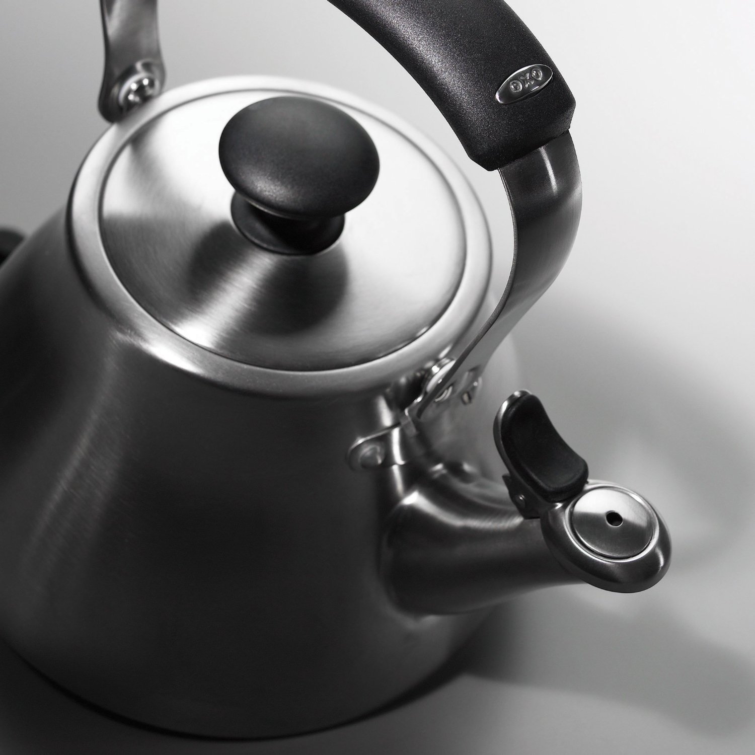 OXO Good Grips Classic Tea Kettle, Brushed Stainless N4 free image download