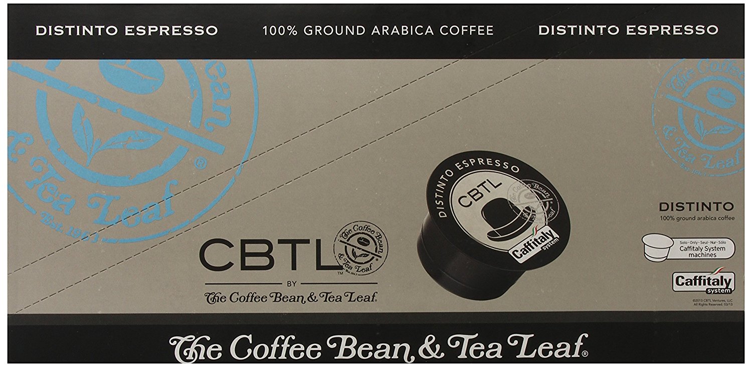 The Coffee Bean & Tea Leaf Cbtl Distinto Espresso Capsules, 10 Count ...