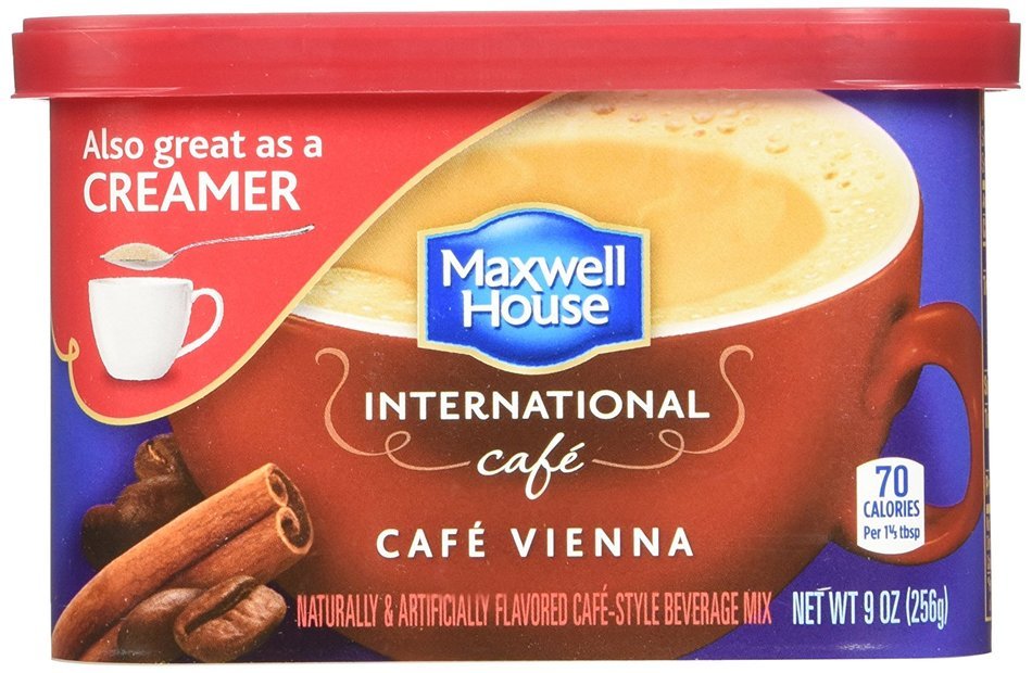 Maxwell House International Coffee Café Vienna, 9-Ounce Cans (Pack of 6 ...