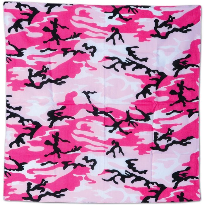 Pink Camo Bandana Party Accessory (1 count) free image download