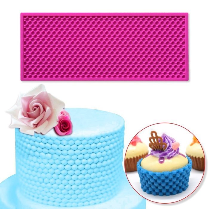 ART Kitchenware Pearl Cake Lace Mat Sugarcraft Baking Fondant Silicone ...