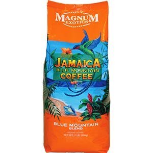 Magnum Exotics Jamaican Blue Mountain Blend Coffee, Ground, 32 Ounce ...