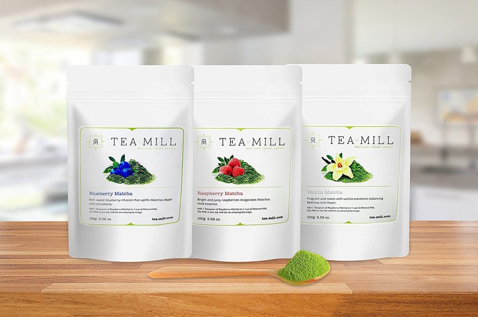 Tea-Mill Matcha Organic Japanese Green Tea Powder (100% USDA and JAS ...