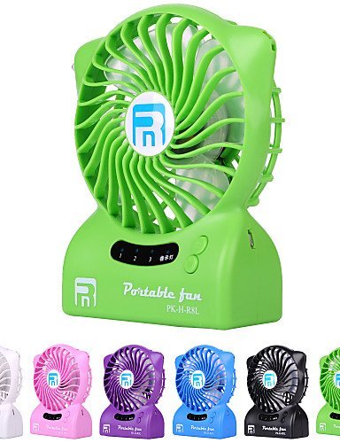 LBLI Portable Mini USB Handheld Rechargeable Fan with Mini 4400 mAh ...