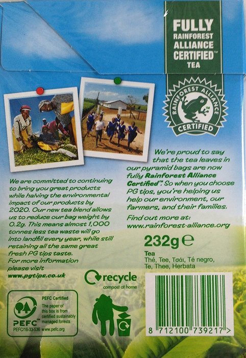 PG Tips Black Tea Pyramids, 80 Count N4 free image download