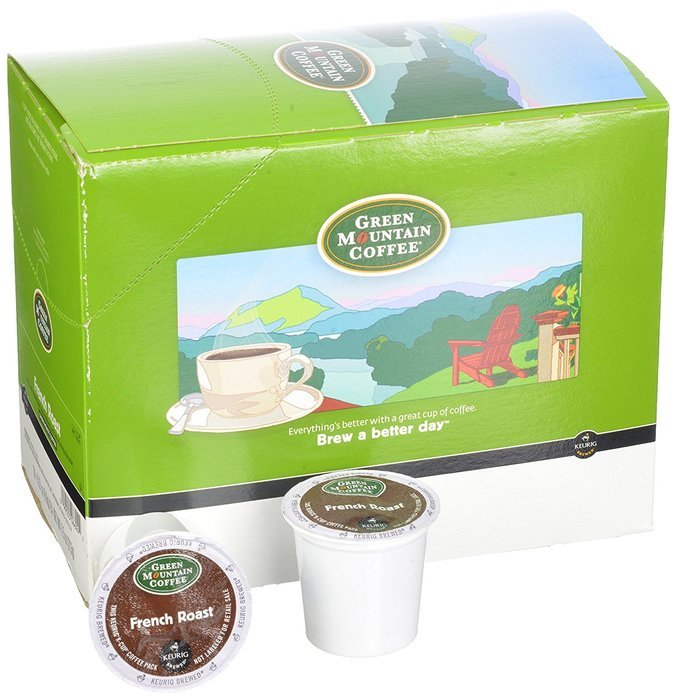 Green Mountain Coffee French Roast, K-Cup Portion Pack for Keurig K-Cup ...