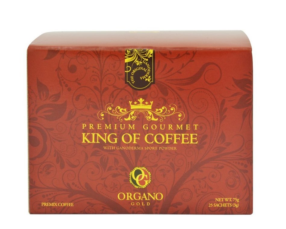 1 Box Organo Gold King Of Coffee 100% certified Organic Gourmet Coffee ...