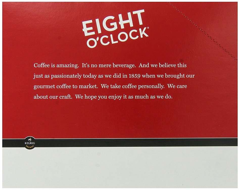 Eight O Clock Coffee Decaffeinated K-Cup Portion Pack for Keurig ...