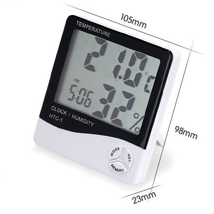 Erin Digital Hygrometer Indoor Humidity Meter and Temperature Monitor ...