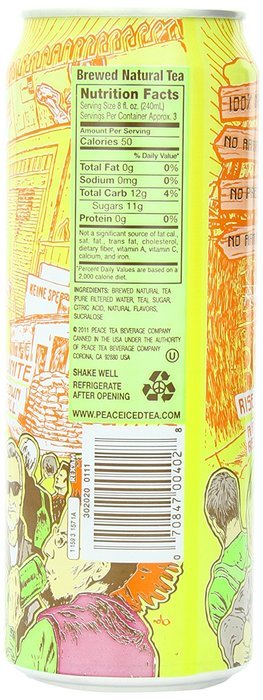 Peace Tea, Caddy Shack Tea + Lemonade, 23 Ounce (Pack of 12) N6 free ...
