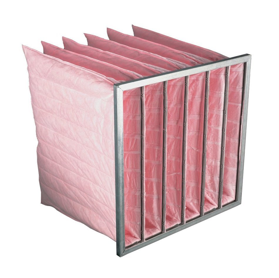 Filtration Group 10213 Pocket Air Filter, Fiberglass media, Orange, 11 ...