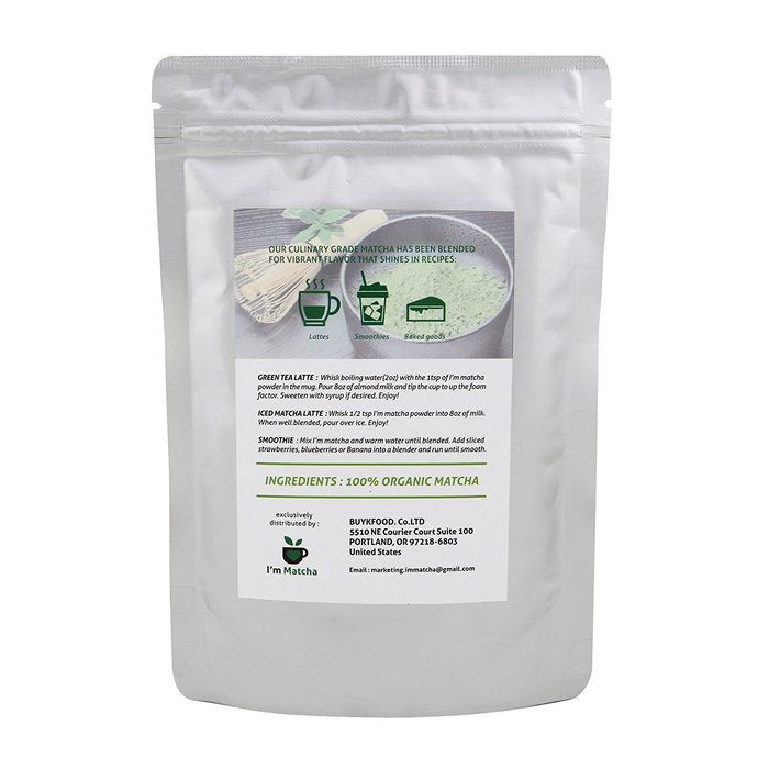 USDA Certified Organic Green Tea Powder from Korean Brand I'm Matcha ...