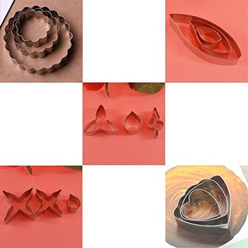 ASDOMO Peony Shape Sugarcraft Cake Decorating Cookies Pastry Baking ...