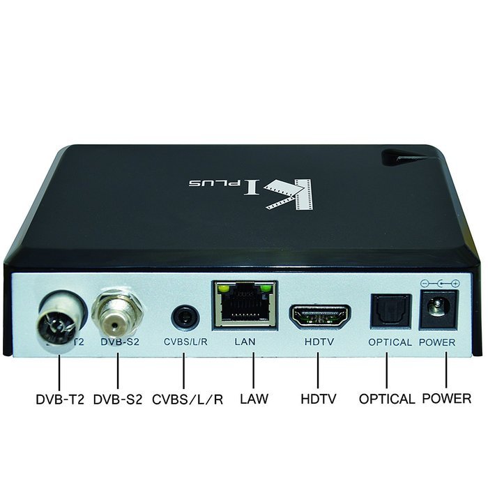 Vipwind K1 Plus +T2 S2 Android 5.1 Amlogic S905 Quad Core 64-bit TV BOX Support DVB-T2 DVB-S2 ...