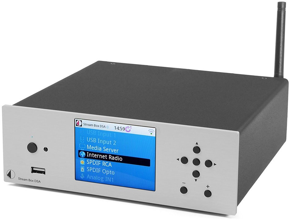 Pro-Ject Streaming Media Player (Stream Box DSA (silver)) free image ...
