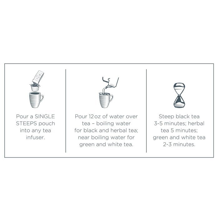 Tea Forté Couture SINGLE STEEPS Loose Leaf Tea Sampler, 15 Designer ...