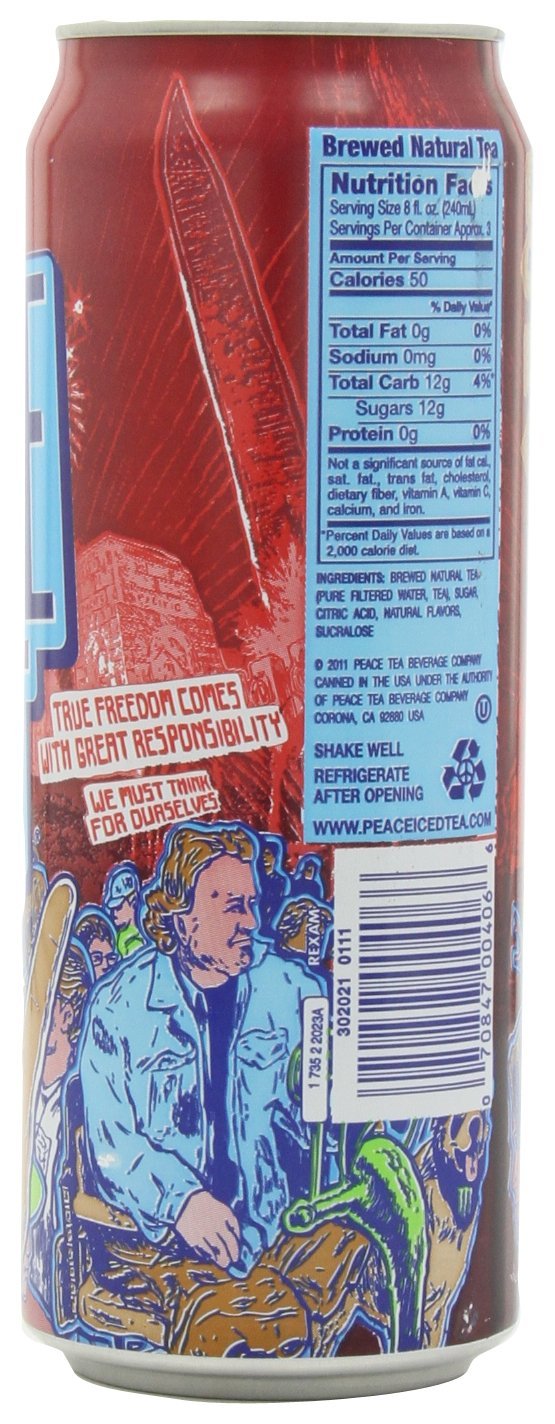 Peace Tea, Caddy Shack Tea + Lemonade, 23 Ounce (Pack of 12) N9 free ...