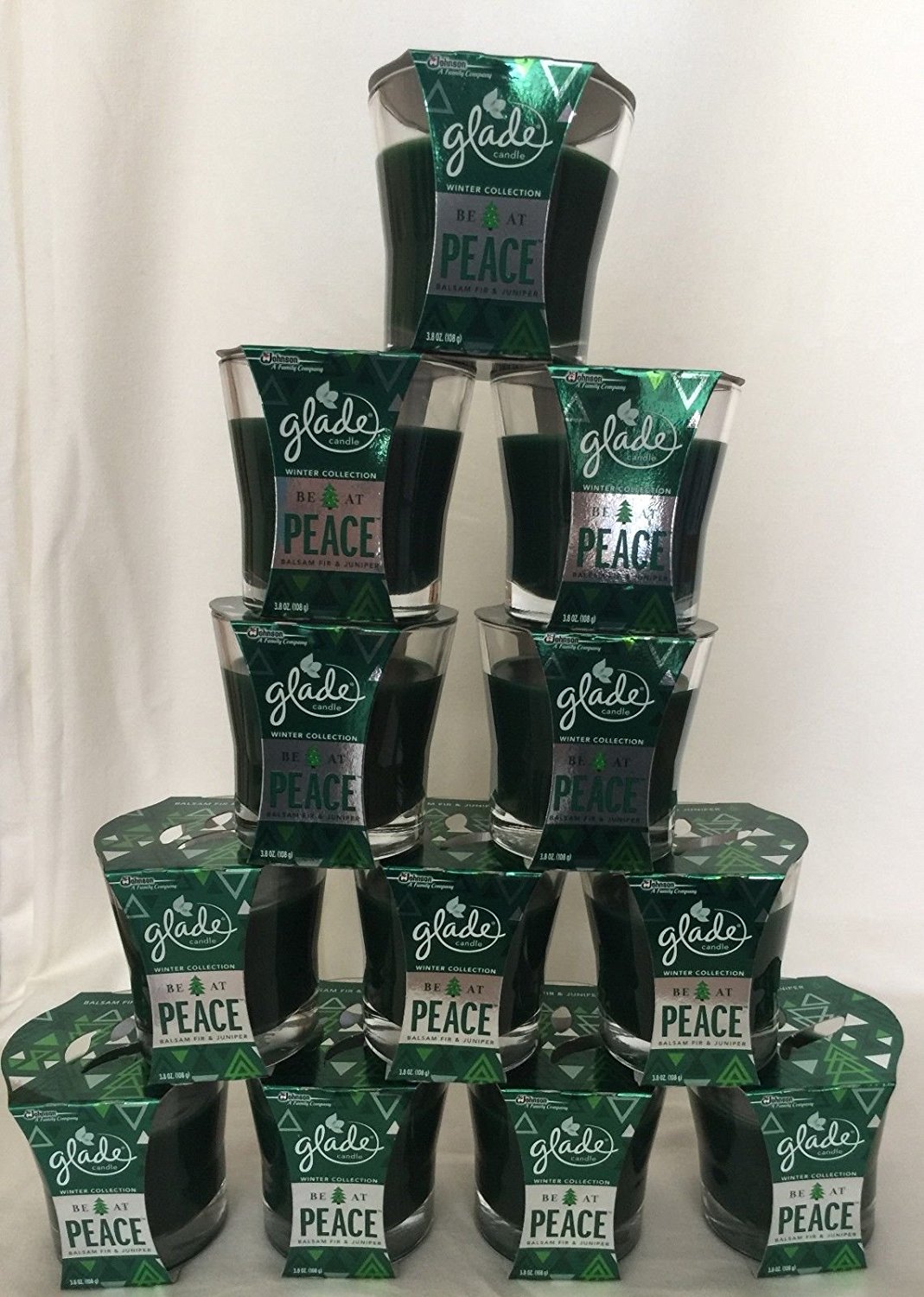 12 Glade BE AT PEACE BALSAM FIR JUNIPER WINTER COLLECTION New Spruce ...