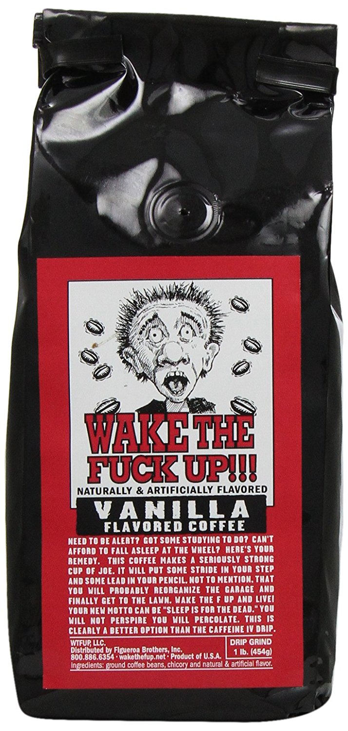Wake the F'Up Uncensored Coffee, Original Extra Strong, 1 Pound N2 free ...