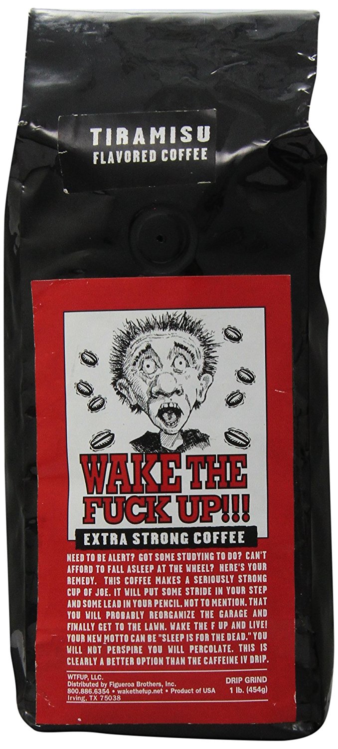 Wake the F'Up Uncensored Coffee, Original Extra Strong, 1 Pound N3 free ...