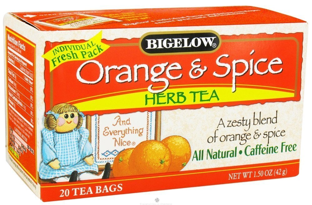 Bigelow Orange & Spice Tea Bags - 20 ct - 3 Pack free image download