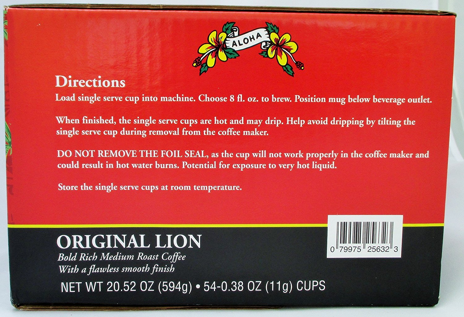 Lion Coffee Original Flavor for Keurig K-cup Machines (54 Cups/box) N5 ...